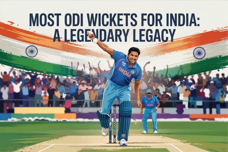 Most ODI Wickets for India: A Legendary Legacy - 9wicket.in